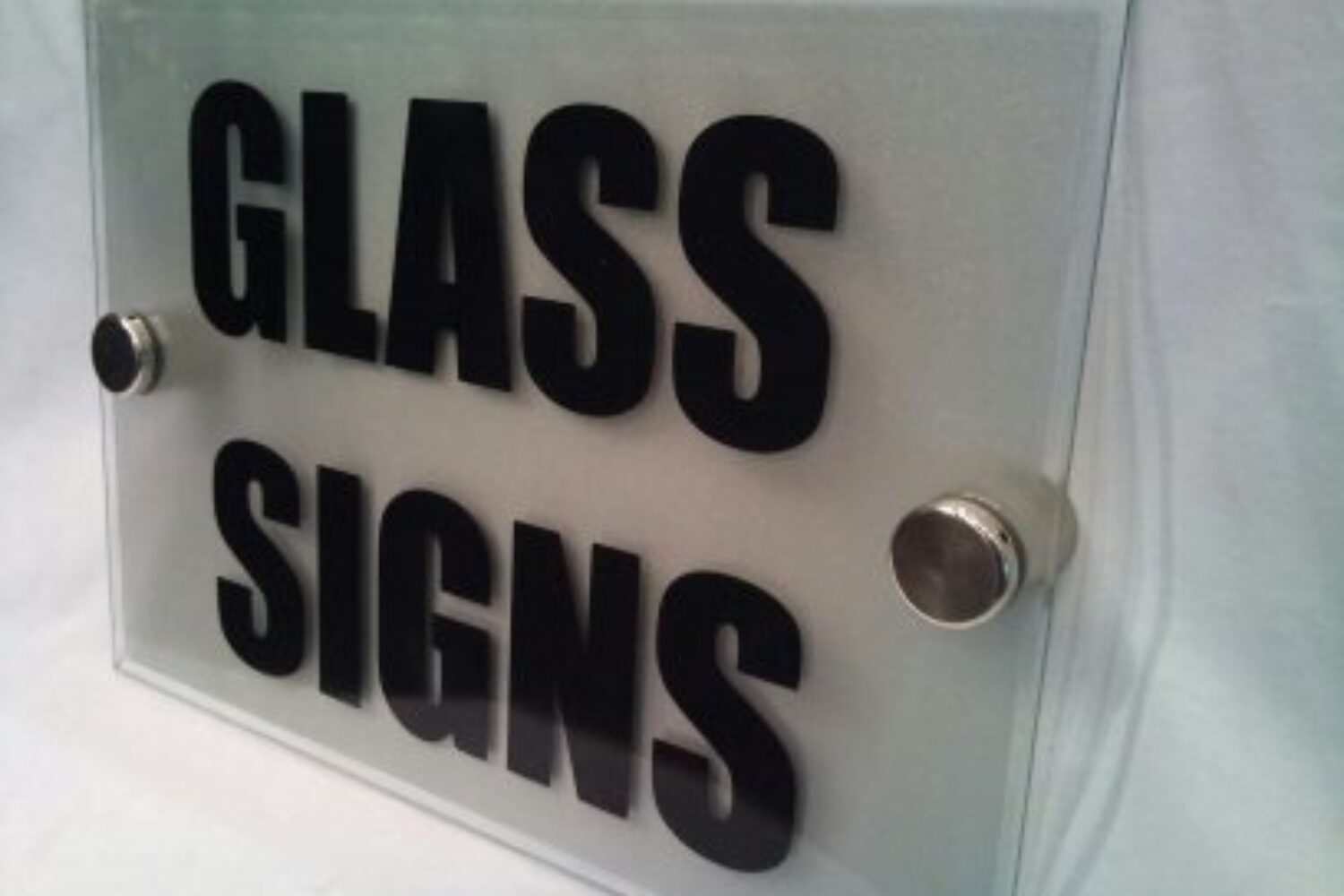 Glass Signs | Ruislip Signs and Graphics